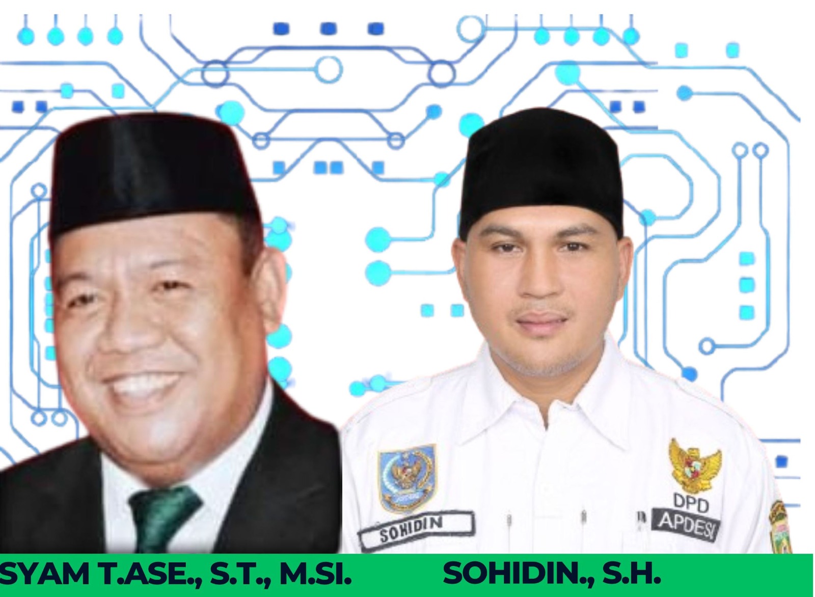Syam Menggandeng Sekjen DPP APDESI Maju Cabup Untuk Arah Baru Gorontalo