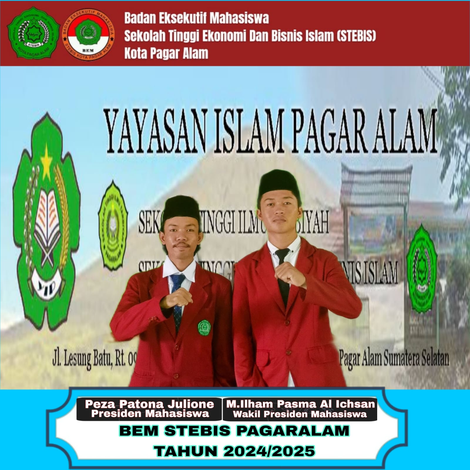 Pelantikan Presma dan Wapresma Bem STEBIS Kota Pagaralam Periode 2024/2025 Pelantikan Presma dan Wapresma Bem STEBIS Kota Pagaralam Periode 2024/2025