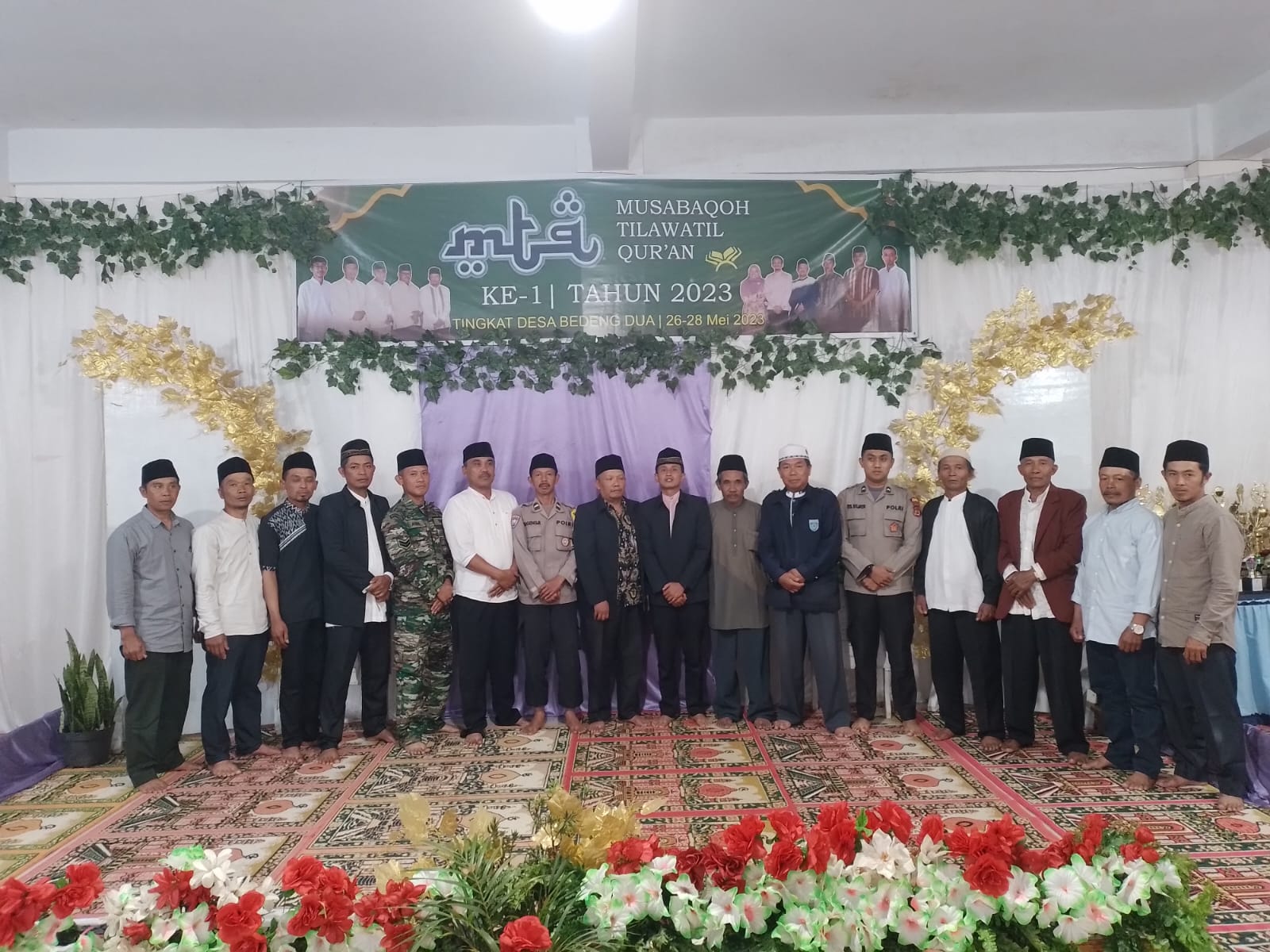 Pembukaan MTQ Tingkat Desa, Tahun 2023, Dengan Tema Membina Generasi Qur’ani