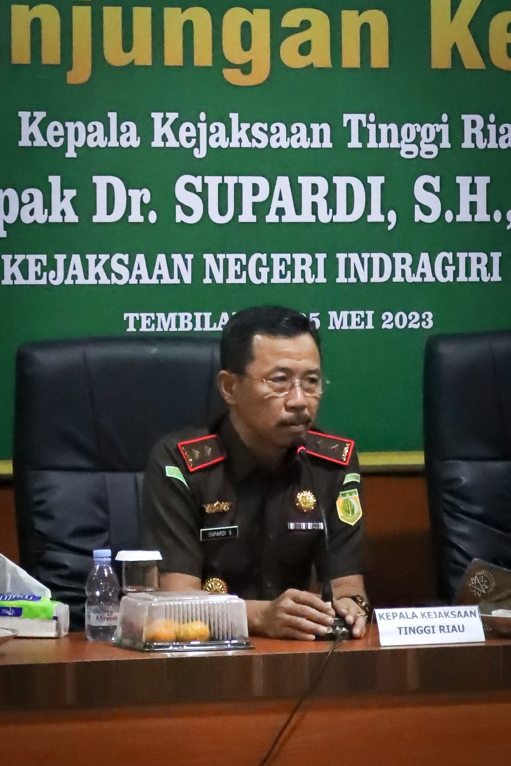 Kepala Kejaksaan Tinggi Riau dan Ketua IAD Wilayah Riau Melakukan ...